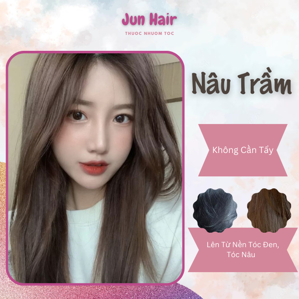 Dark BROWN Hair Dye Combo for Dyeing at Home Without Bleaching ...