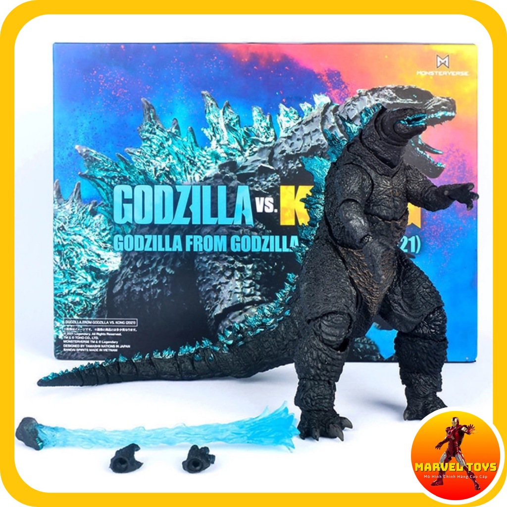 Shm Godzilla Model In Monsters Godzilla Vs Kong 2021 16cm Height With ...