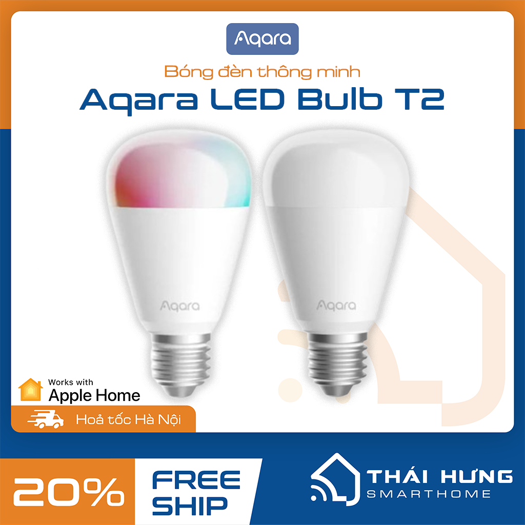 Aqara Led Bulb T2 RGB smart light Bulb, international version, E27 ...
