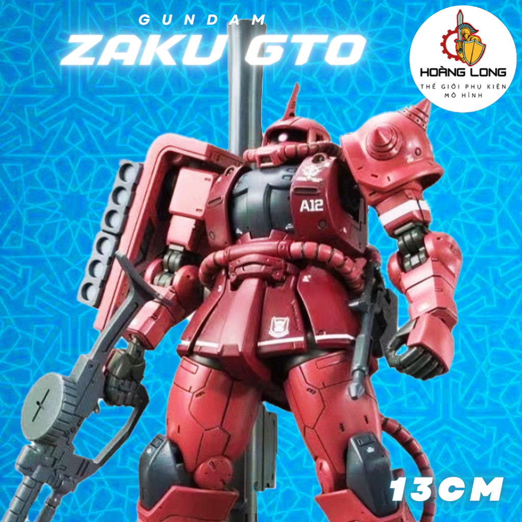 Gundam assembly toy box, HG Zaku GTO model, with box, PC decoration ...