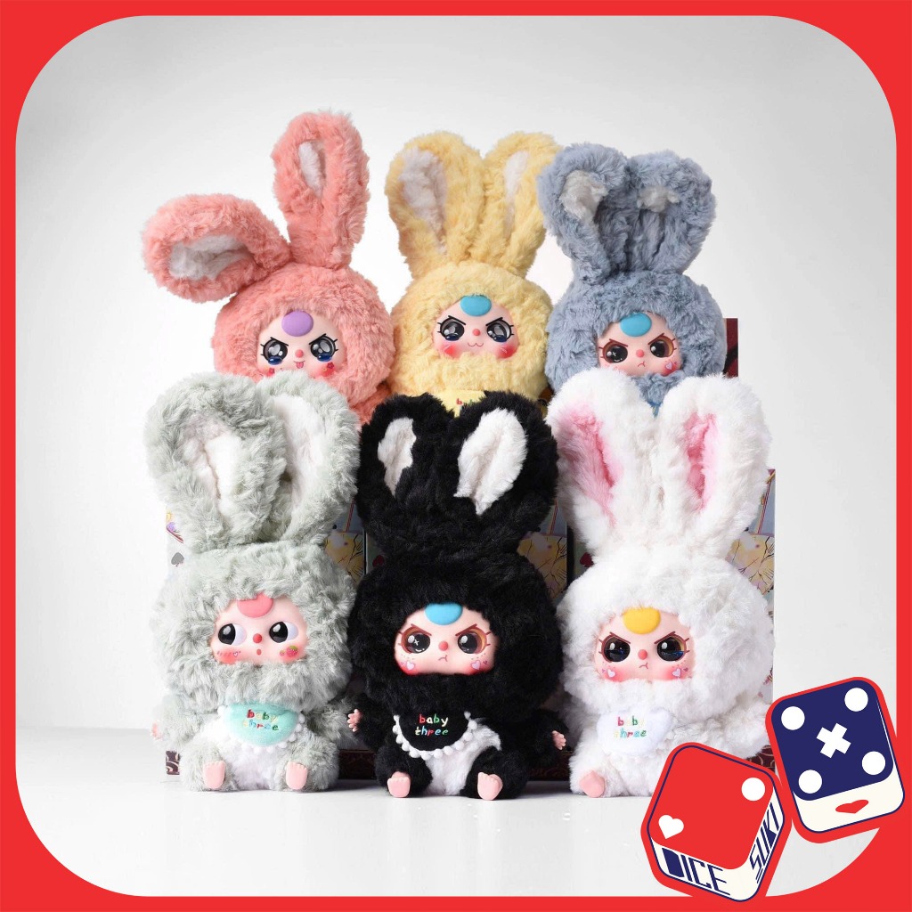 [FIRE] Baby Three - Genuine Baby Three Rabbit Town Teddy Bear - Lily ...