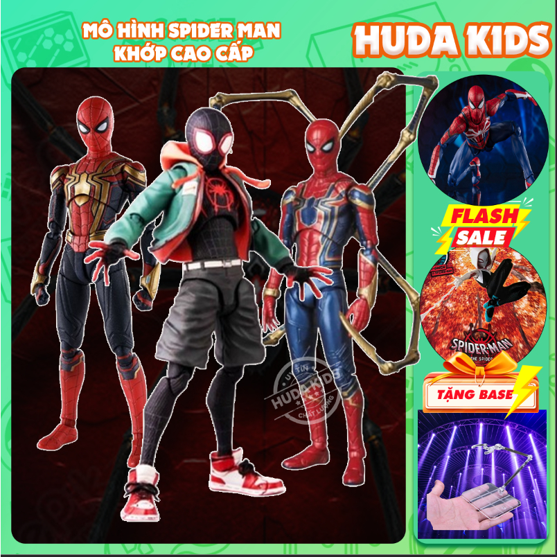 Spiderman articulated model decor superhero avenger miles morales ...
