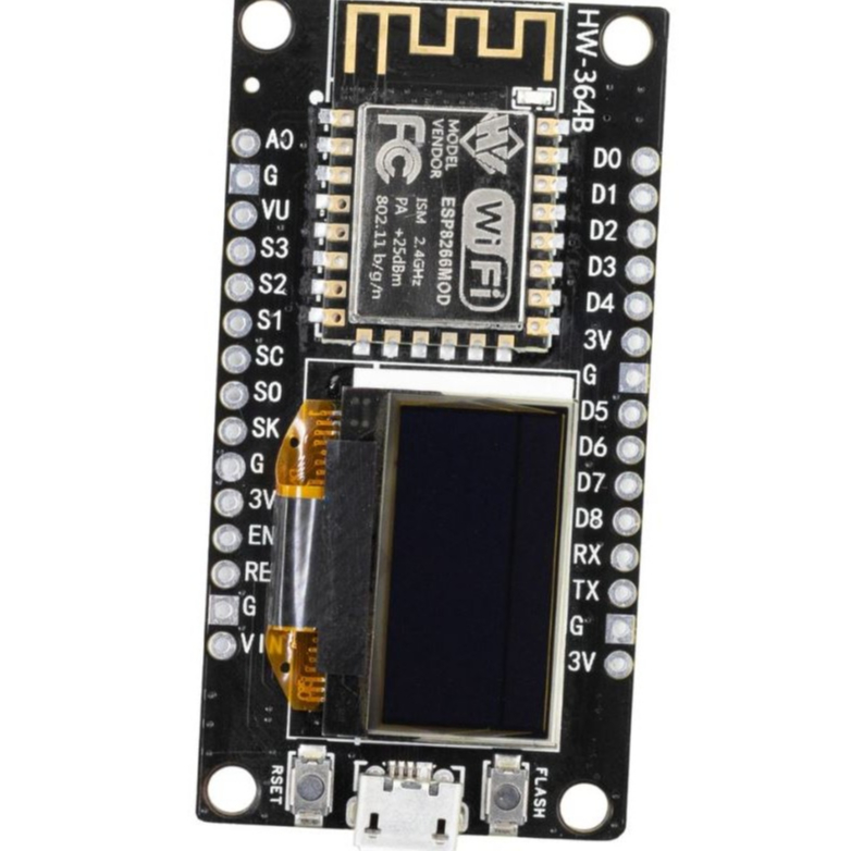 Esp8266 NodeMCU Oled 0.96inch Wifi Transceiver RF Development Kit - Tavico Electronics | Shopee ...