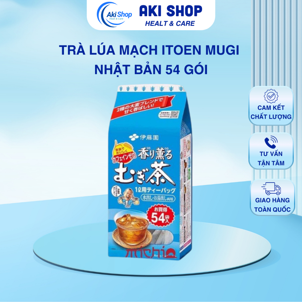 Itoen Mugi Japanese Barley Tea 54 Super Large, Economical Packs |Aki ...