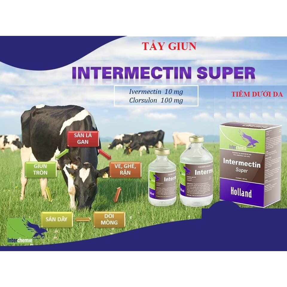 Intermectin SUPER treats internal and external parasites, dewormer ...