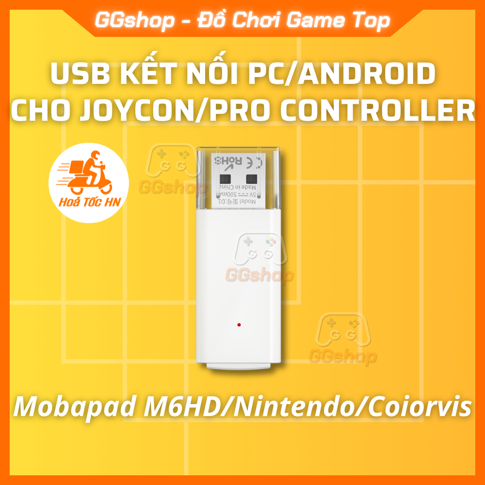 Usb Connects Pc Android With Mobapad M6hd Joy Con Coiorvis Pro