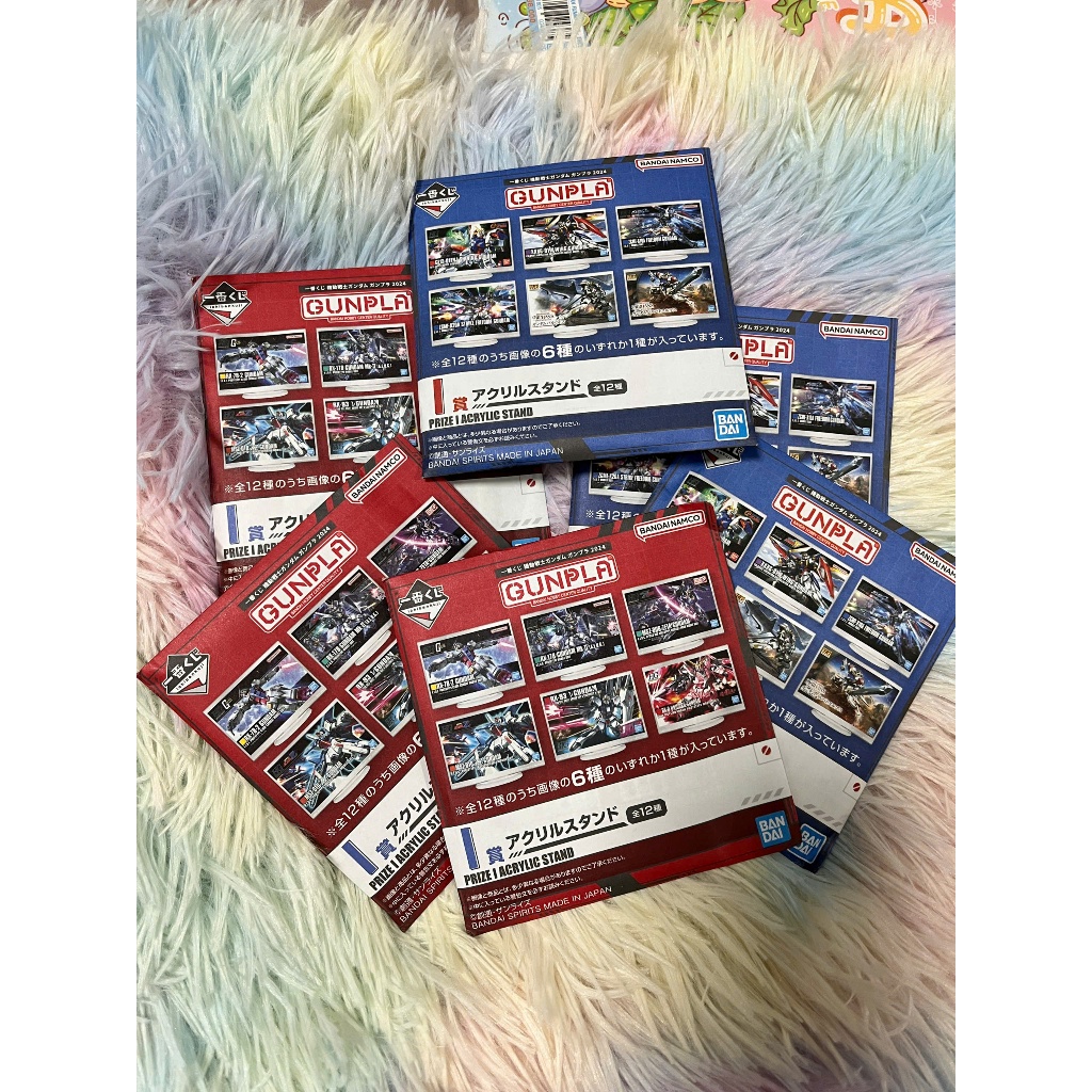 Blind Box Box Acrylic Stand Gunpla Genuine Bandai Spirits - New ...