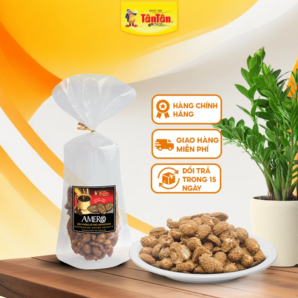 Tan Tan Amero Cappucino Peanuts - 100g Pack | Shopee Philippines