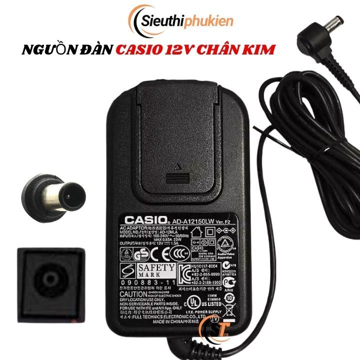 Casio Px-s1000 12V electric piano power supply original version, casio ...