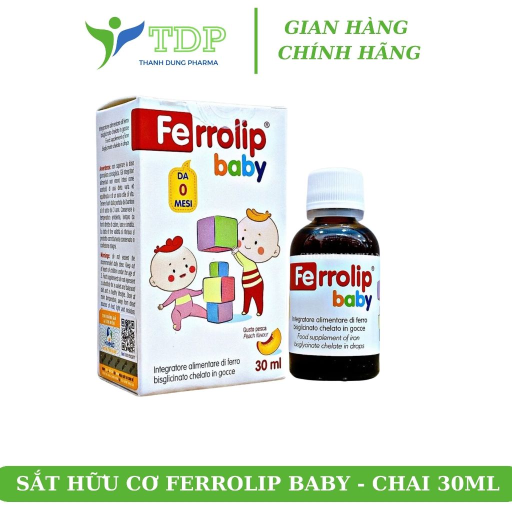 Ferrolip Baby InPharma SpA solution supplements iron, reduces the risk ...