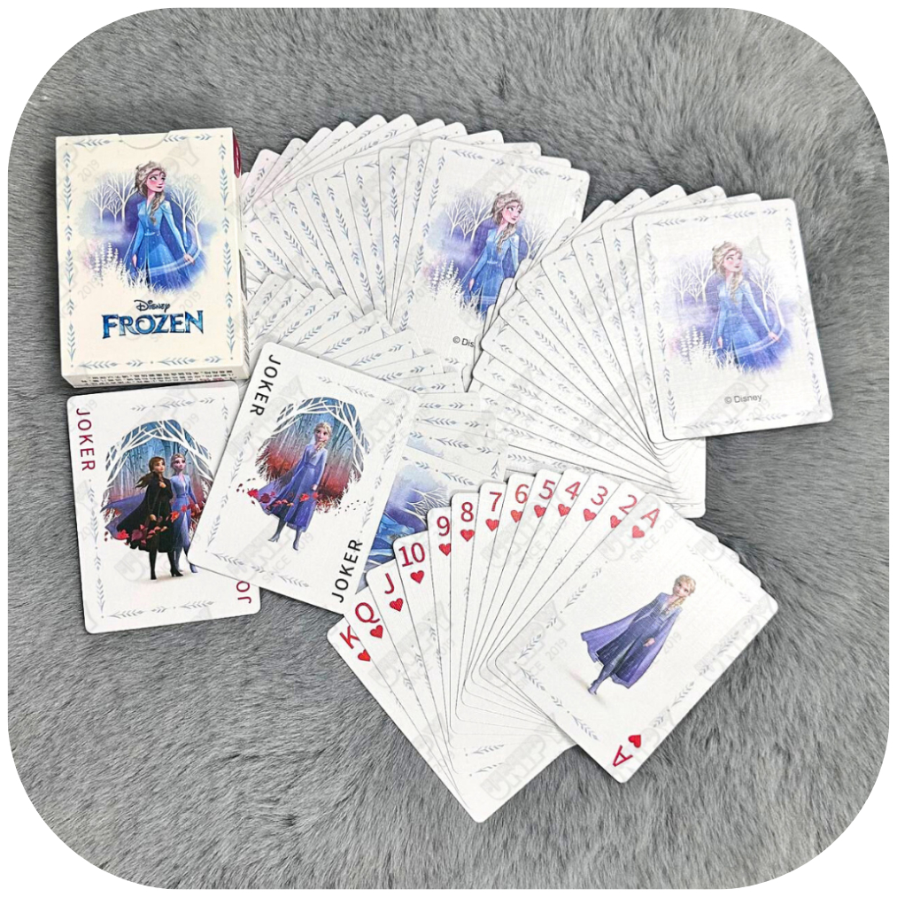 Frozen Elsa & Anna Deck | Collectible Cards for Entertainment Display ...