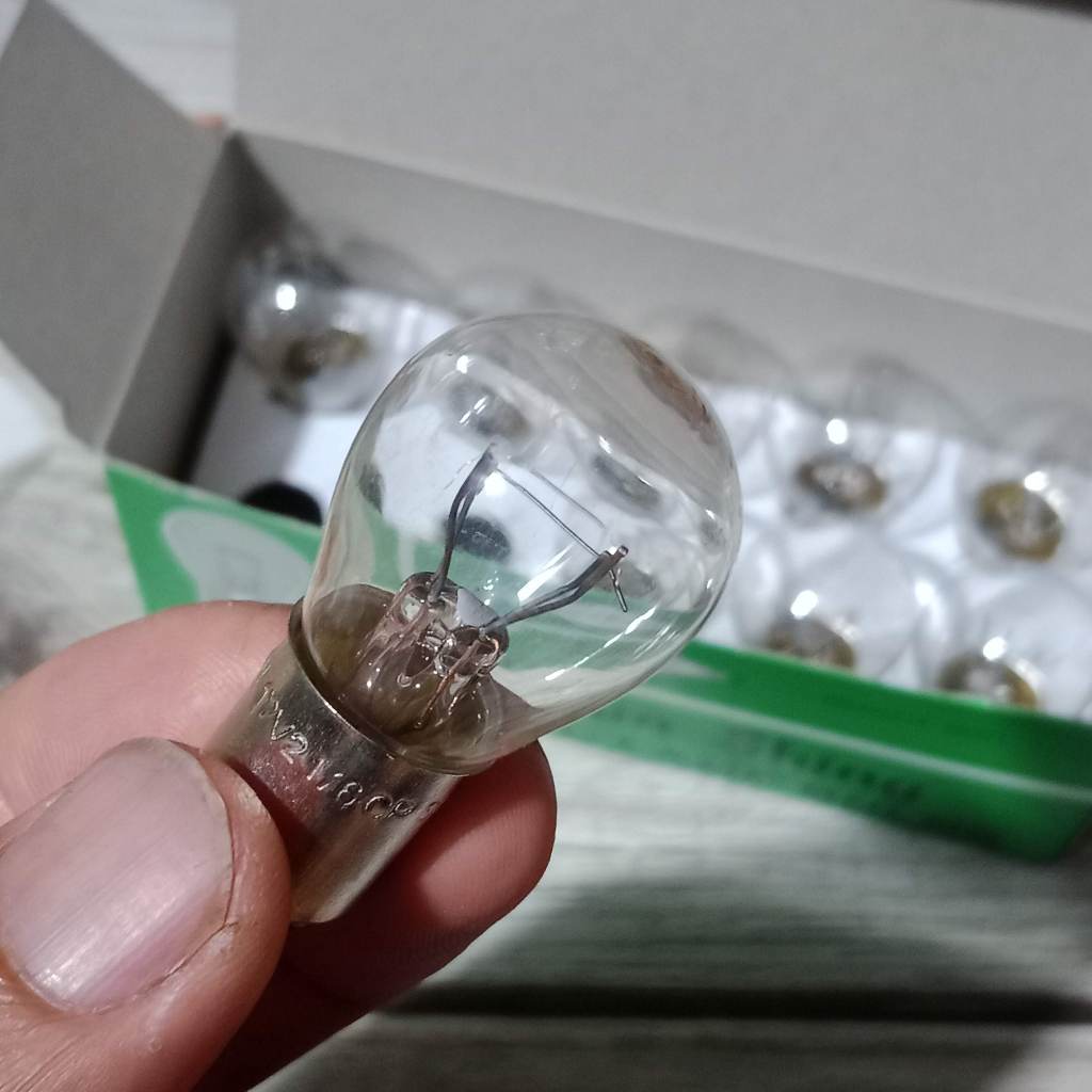 Motorcycle tail light bulb / stop bulb 12v12/6 pins 1157 mounted on ...