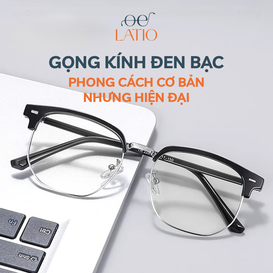 Latio eyeglass frames Men's and women's eyeglasses with basic style but ...