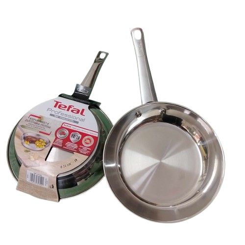 Tefal Professional 24cm premium stainless steel pan (shallow pan ...