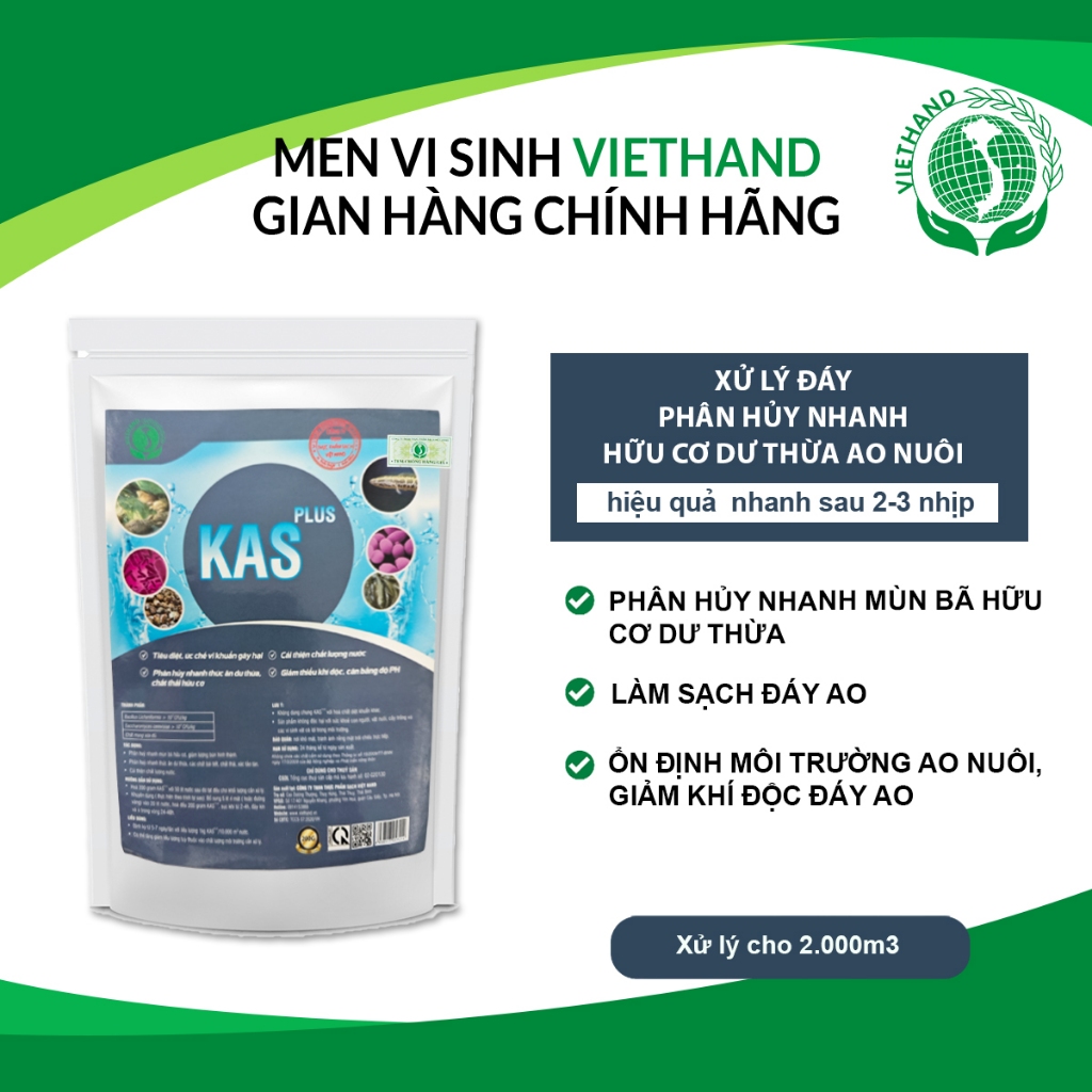 Viet Hand Probiotics VIETHAND KAS plus Bottom water treatment for ...