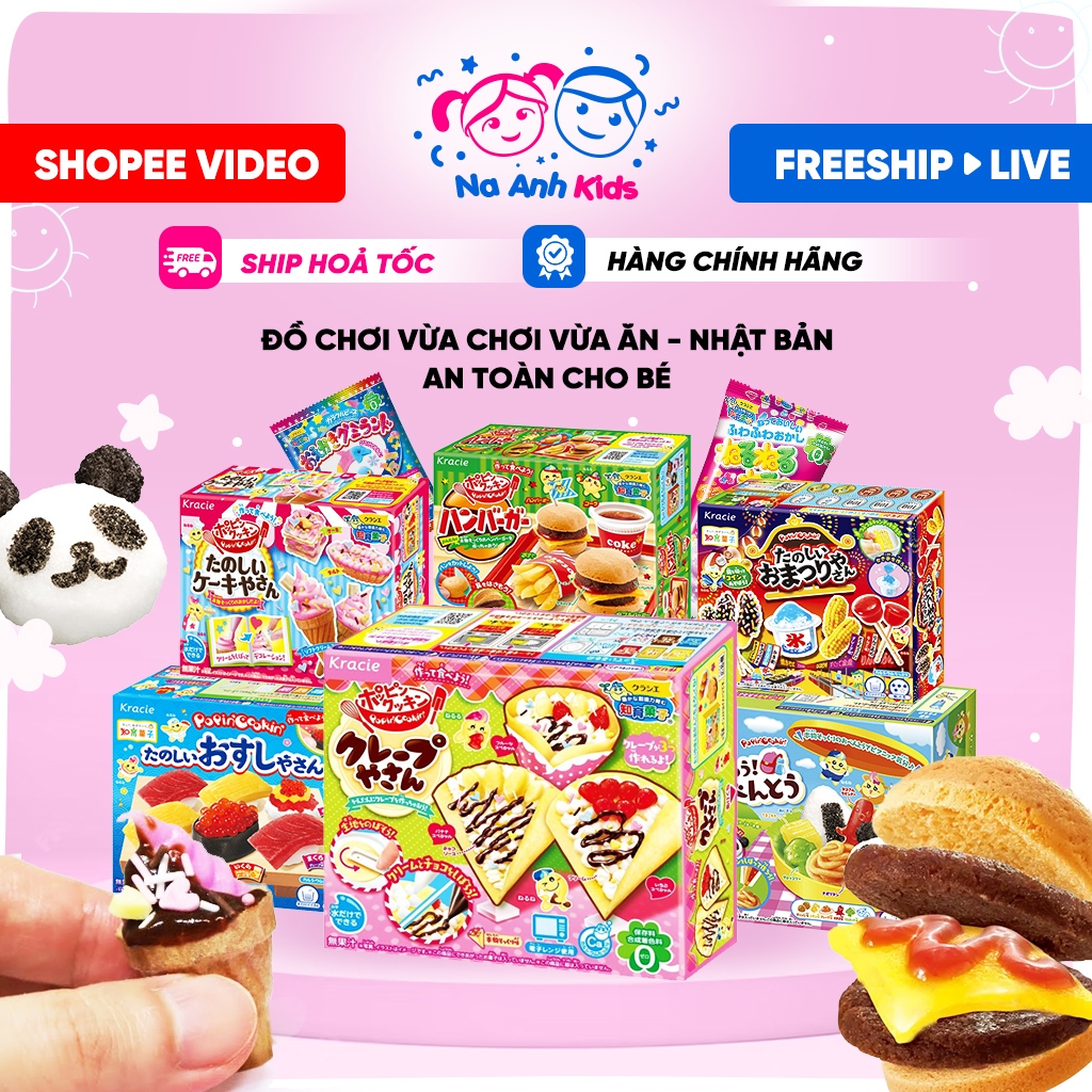 Popin Cookin Japan - Edible toy, with VIDEO instructions | Shopee ...