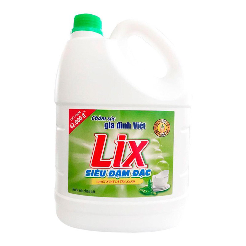 Lix green tea dishwashing liquid 3.6kg | Shopee Philippines
