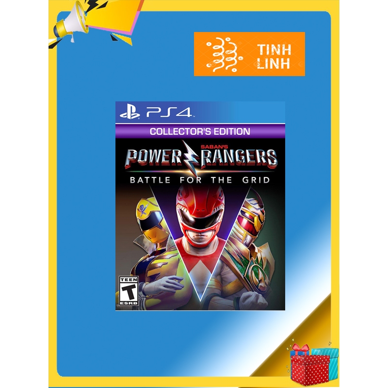 PS4 Power Rangers: Battle for the Grid Game Disc | Shopee Philippines