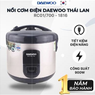 Daewoo RC01/700-1816 rice cooker | Shopee Philippines