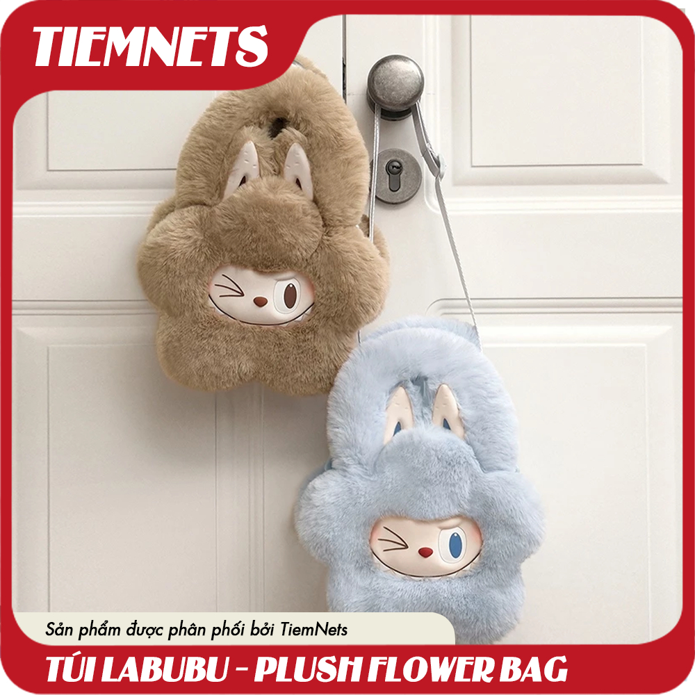Labubu POPMART BAG - PLUSH FLOWER BAG - GENUINE POPMART | Shopee ...
