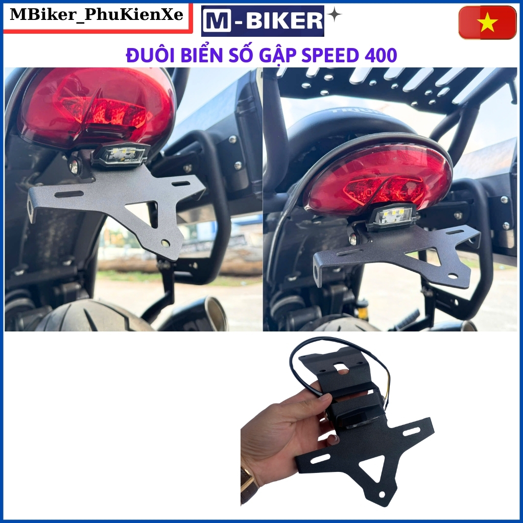 Speed 400 license plate tail, speed 400 license plate pad, speed 400 2 ...