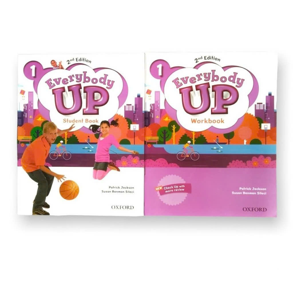 Book - Everybody Up 2nd Edition - complete set of 2 books (WB + SB ...