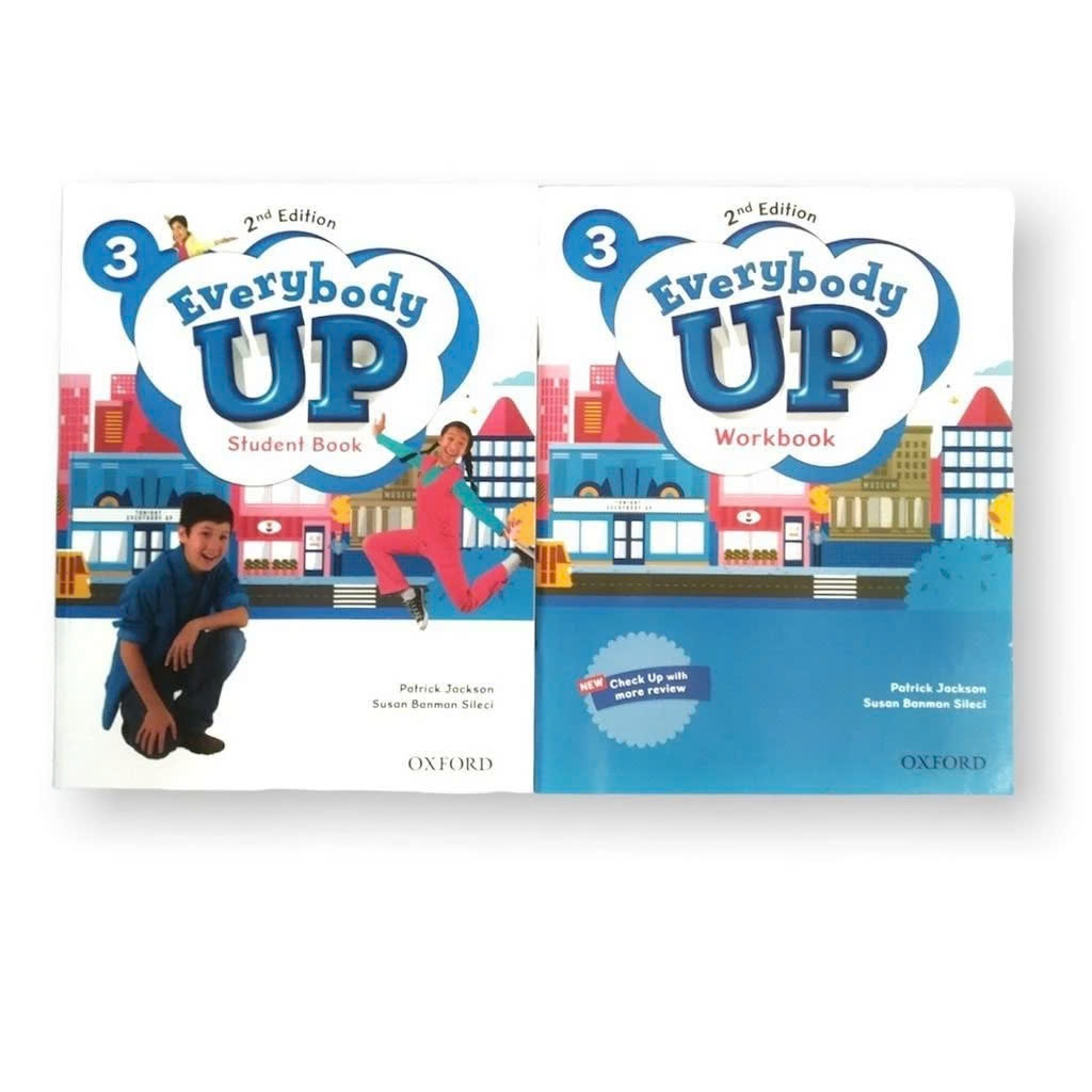 Book - Everybody Up 2nd Edition - complete set of 2 books (WB + SB ...