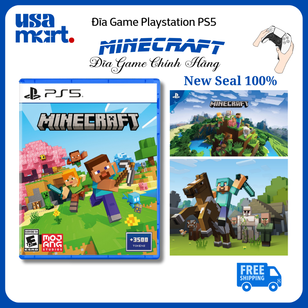 Gameplaystation Disc - Minecraft Ps5 system | Shopee Philippines