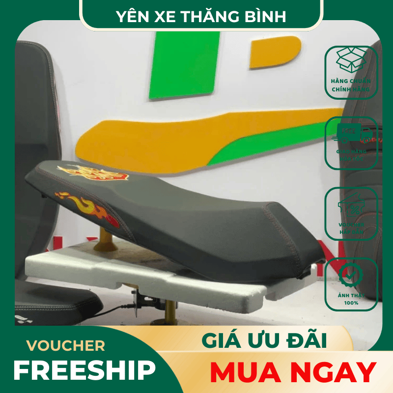 Airblade 2-Tier Fire Embroidered Saddle - AB Fire Saddle 2016-2025 ...