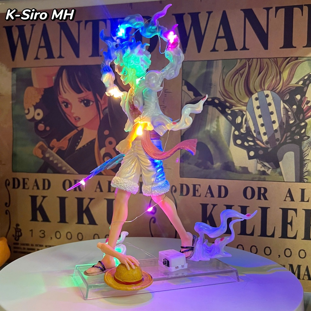 One piece Luffy Gear 5 super sharp model 25cm with 2 replacement arms ...