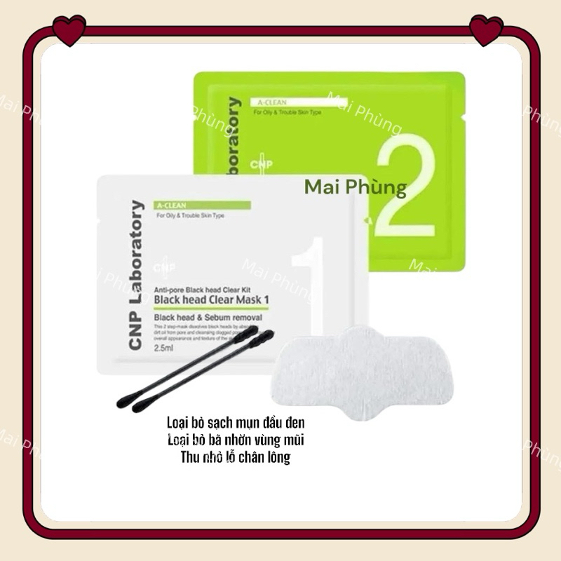 Cnp Laboratory Anti-Pore Black Head Clear Kit | Shopee Philippines