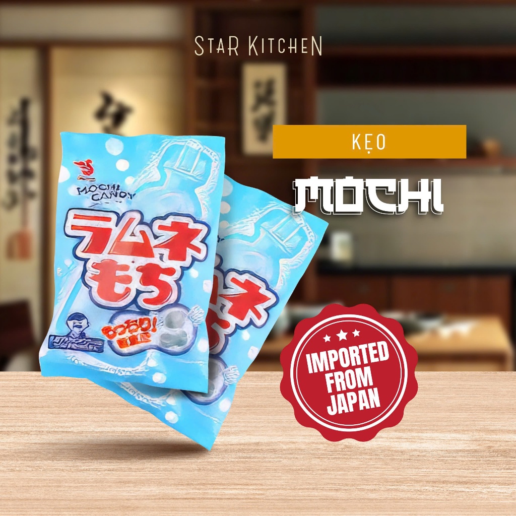 Soft Japanese soda Mochi candy (Ramune Mochi) - STAR KITCHEN | Shopee ...