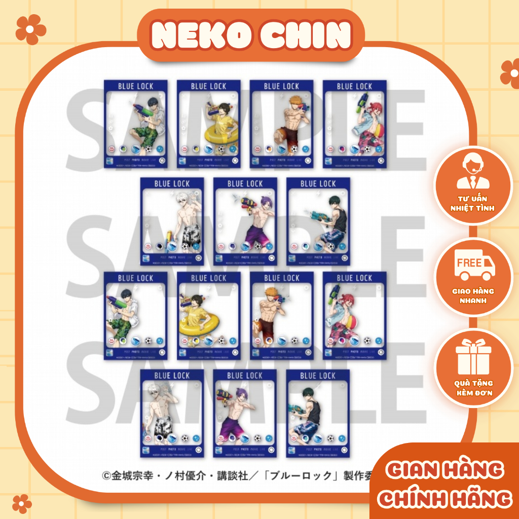 [NekochinHN][Available] Dignity SNS Card Bluelock Hakone Kowakien ...
