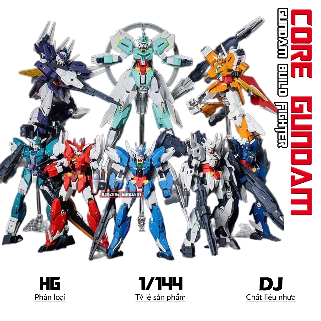 Hg Core Gundam Model & Equipment Unit, 1/144 Gunpla, Plastic Assembly Toy | Shopee Philippines