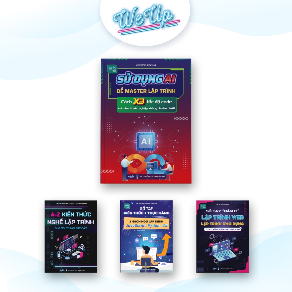 Combo of 4 books: AI programming application, Programming Knowledge ...