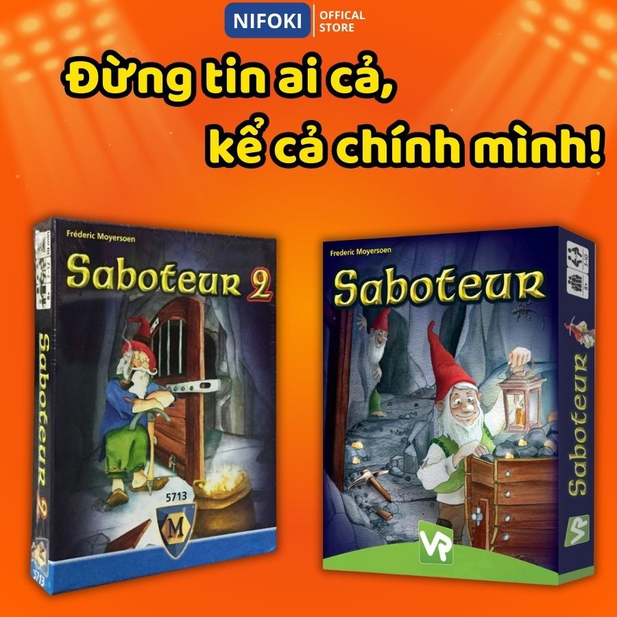 Saboteur Boardgame, Saboteur Expansion Edition Boardgame | Shopee ...