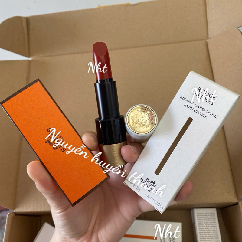 Hermes SATIN LIPSTICK COLOR 79 fullbox fullsize | Shopee Philippines