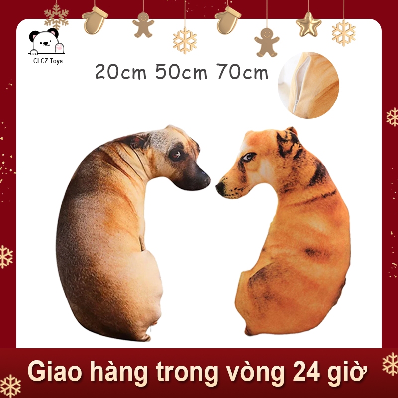 Clcz Ready Stock Fake Dog Doll Dog Stuffed Animal Toy Dog Teddy Bear ...