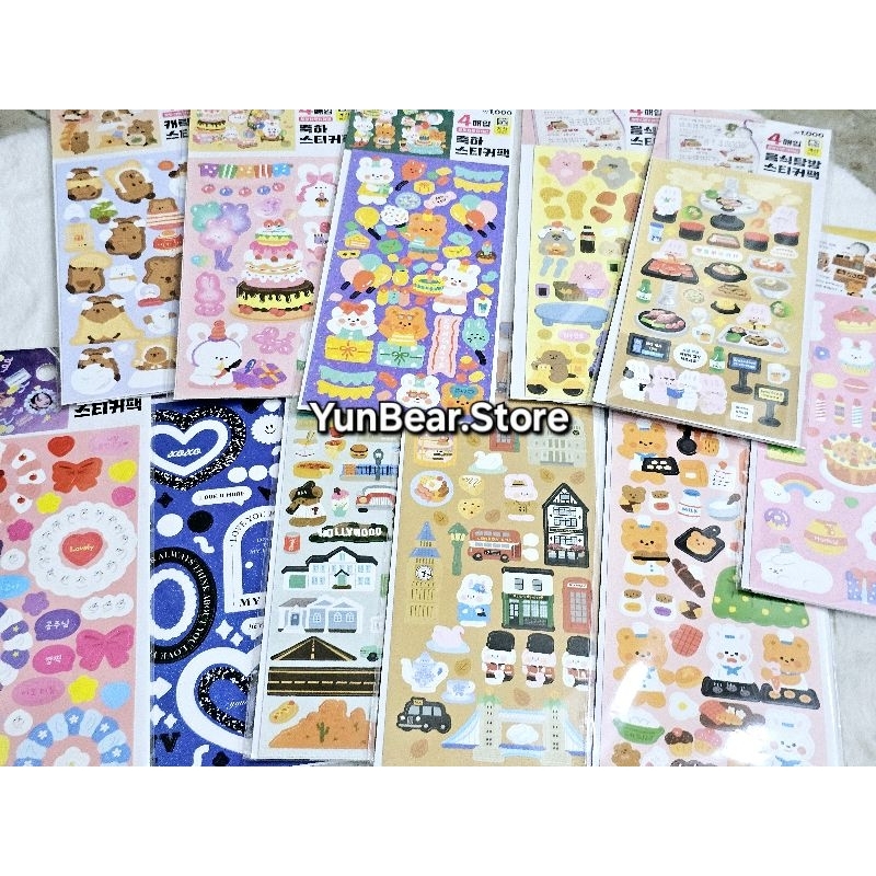 [4] Synthesis OF NEW STICKERS DAISO KOREA | Shopee Philippines