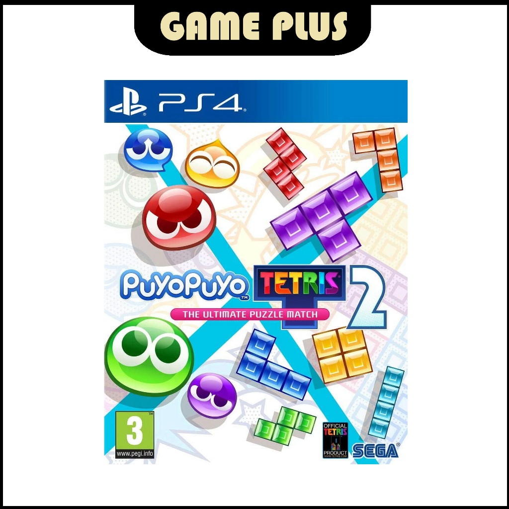 Puyo Puyo Tetris 2 The Ultimate Puzzle Match 2ND Game Disc for PS4 PS5 ...