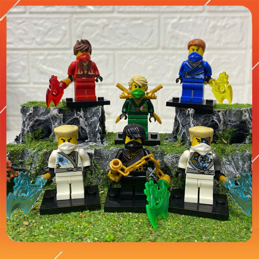 Ninja Minifigures Techno Suit Season 3 (New Seal) | Shopee Philippines