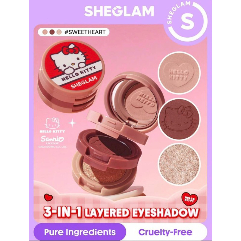 Sheglam Darling Dear Shadow Stack combination eyeshadow | Shopee ...