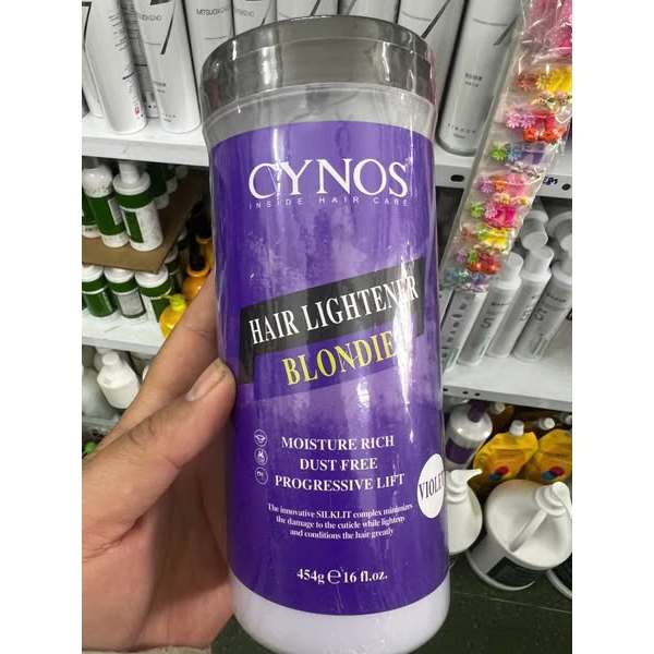 Cynos Purple Premium Super Strong Hair Bleaching Powder 454g | Shopee ...
