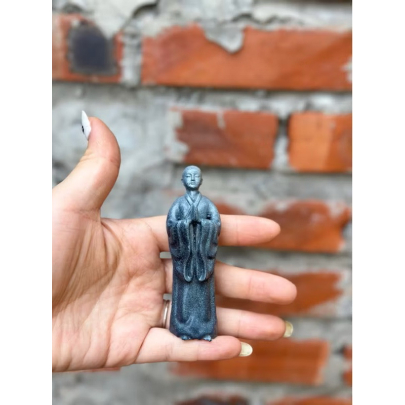Little Monk statue made of composite + fiberglass and stone powder ...