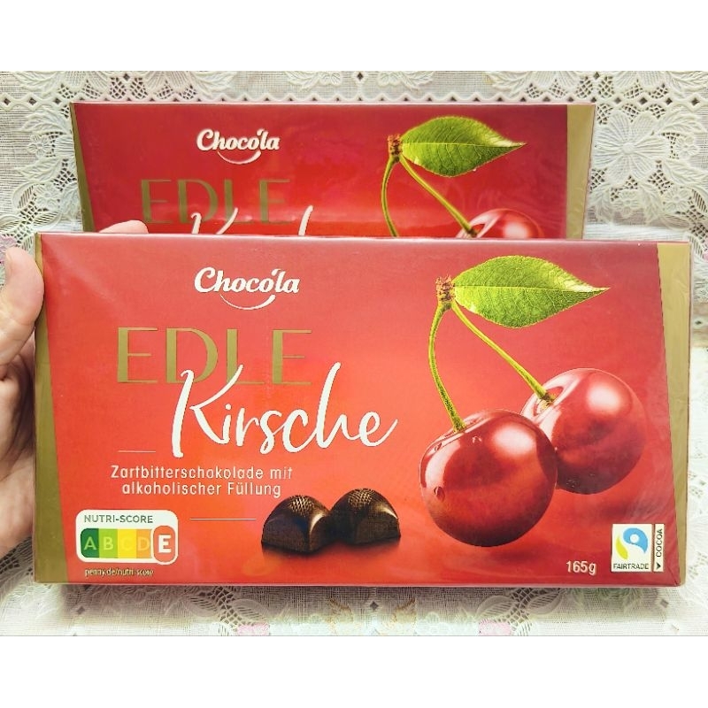 Edle Kirsche wine chocolate 165g - 11/2025 (German product) | Shopee ...
