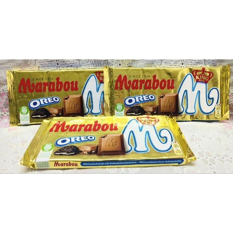 MARABOU MILK CHOCOLATE WITH OREO, 220g (German product) | Shopee ...