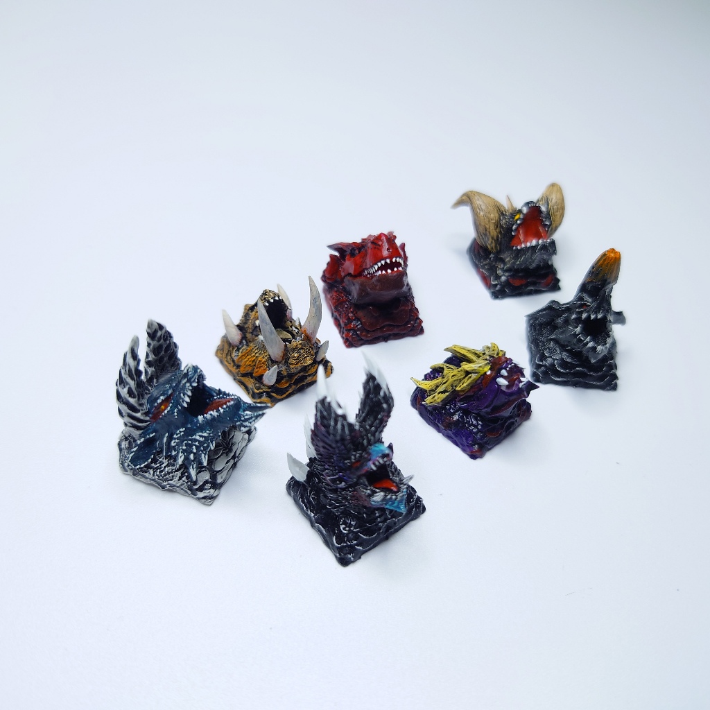 Monster Hunter Keycap - Monster Hunter Keycap - Artisan Keycap ...