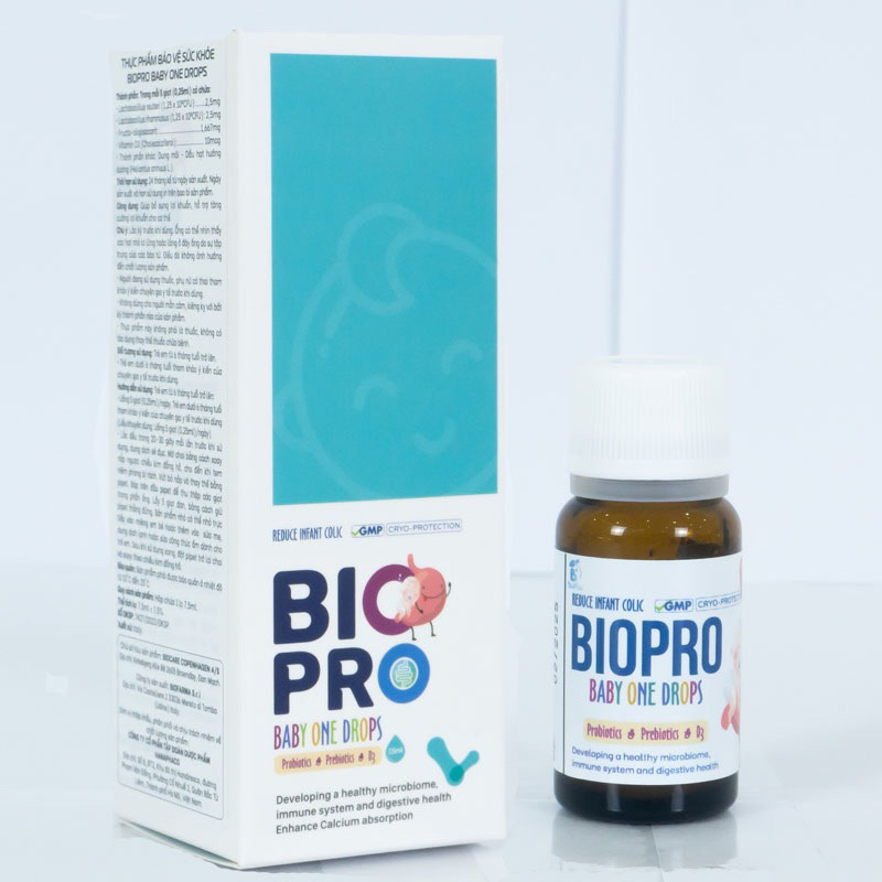 Biopro baby one drops (2 in 1: vitamin D3 + probiotics) | Shopee ...