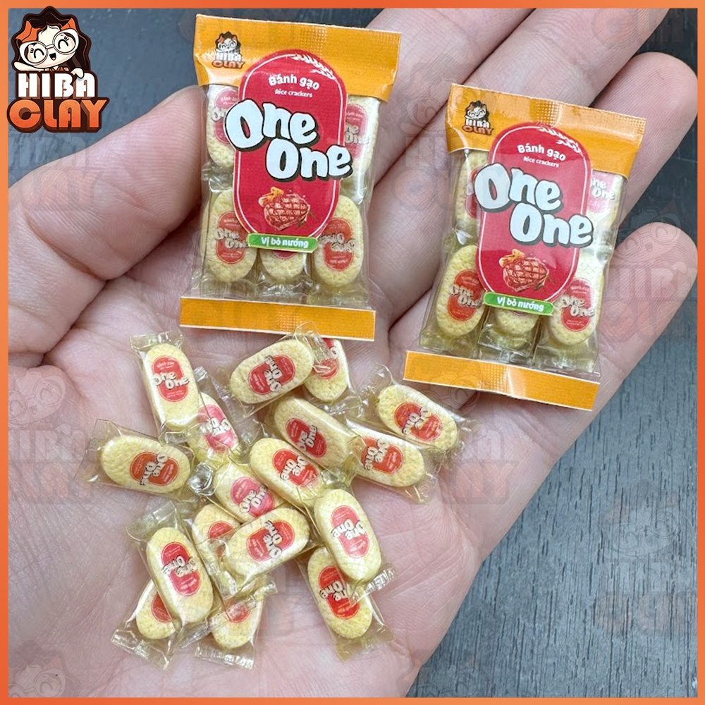 Rice cake package model (12 cakes) mini Food, miniature Food, mini Food ...