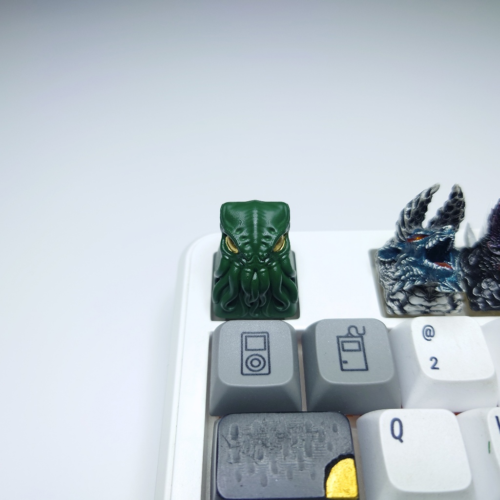 Cthulhu Keycap - Deep Sea Monster Keycap - Artisan Keycap | Shopee ...